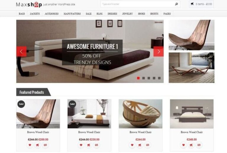 Top 9 mẫu template website bán hàng đẹp nhất hiện nay