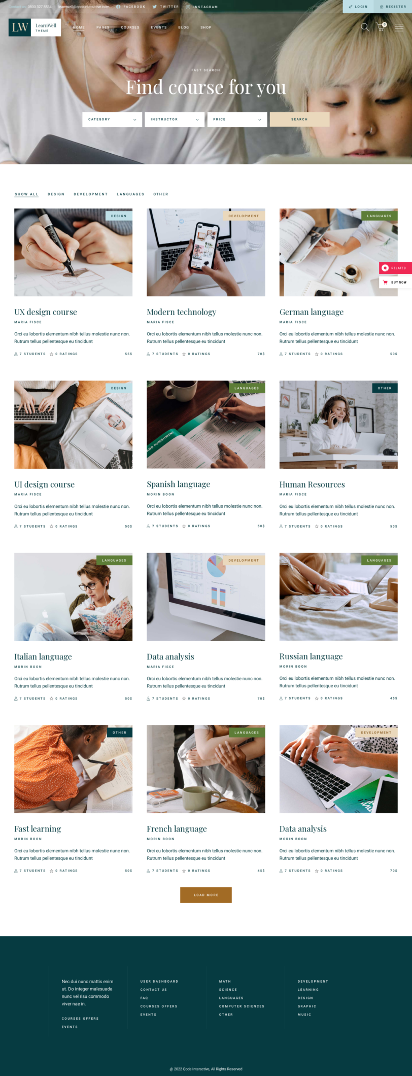 Những điều cần biết khi thiết kế trang web trường liên cấp
