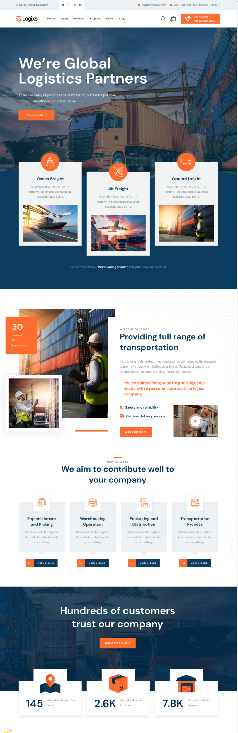 Top 8 giao diện thiết kế web công ty hiện đại, chuyên nghiệp